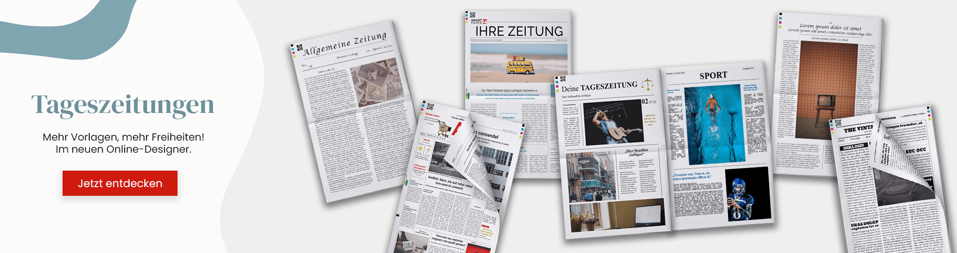 Tageszeitung erstellen: Klassische Vorlagen & Layouts