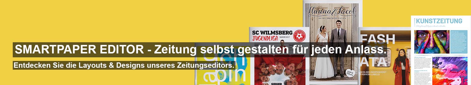 Preiswerter Zeitungsdruck ab 1 Exemplar: Sie gestalten, wir drucken